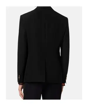 Versace Notched Lapel Blazer