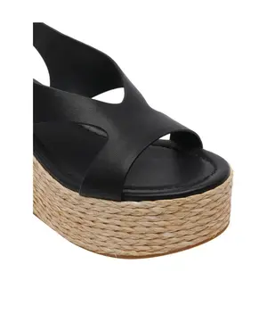 PALOMA BARCELO Platform Wedge Sandals