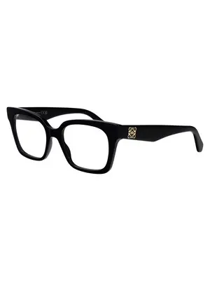 Loewe Full Rim Rectangle Eyeglasses - Black