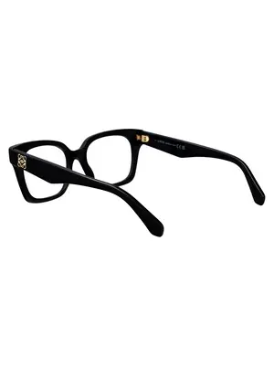 Loewe Full Rim Rectangle Eyeglasses - Black