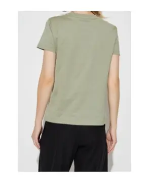 Max Mara Papaia Embroidered Logo Crewneck T-shirt - Green