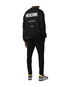 Moschino Detail Zip-up Bomber Jacket