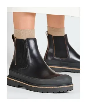 BIRKENSTOCK Round Toe Chelsea Boots