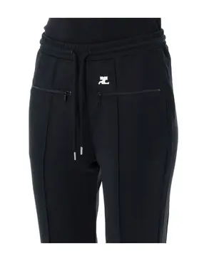 COURREGES Courrèges Interlock Drawstring Bootcut Pants