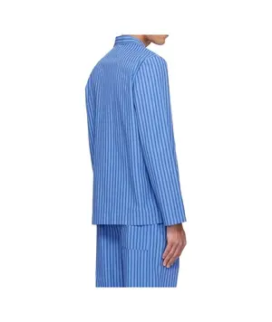 TEKLA Striped Pajama Shirt
