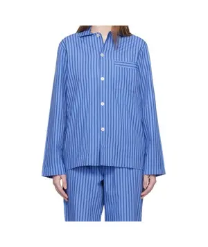 TEKLA Striped Pajama Shirt