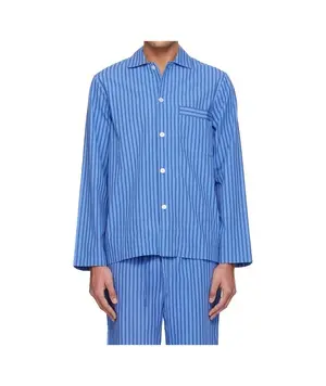 TEKLA Striped Pajama Shirt - No