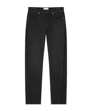 Givenchy Logo-patch Denim Jeans - Black