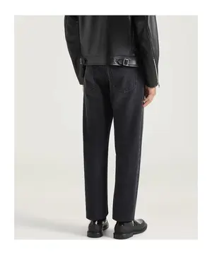 Givenchy Logo-patch Denim Jeans - Black