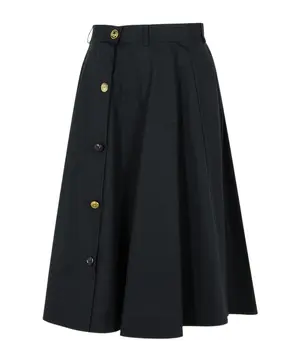 Moschino Button Detailed Skirt