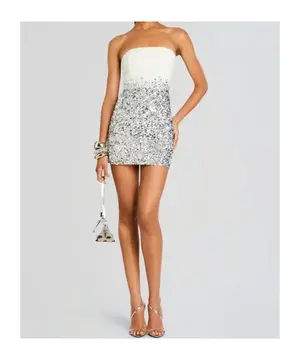 Retrofete Katalina Sequined Mini Dress