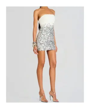 Retrofete Katalina Sequined Mini Dress