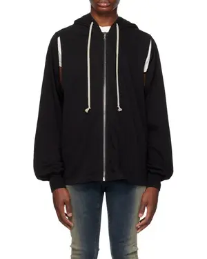 Rick Owens Long Sleeve Hooded Sweater