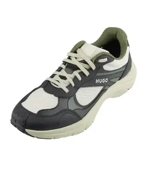 Hugo Boss Round Toe Lace-up Low Top Sneakers