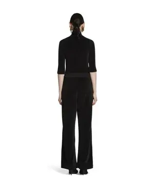 Balenciaga Fitted Top With Scarf Collar