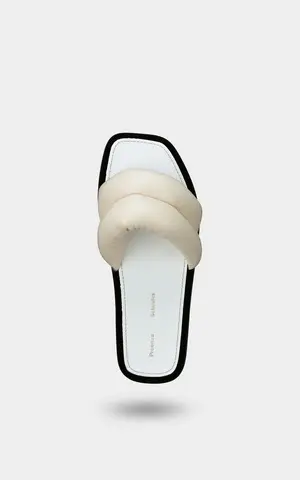 Proenza Schouler Padded Slip-on Sandals - White