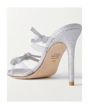 STUART WEITZMAN Embellished Stiletto Sandals