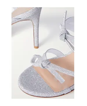 STUART WEITZMAN Embellished Stiletto Sandals