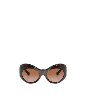 Versace Irregular Frame Sunglasses - Black