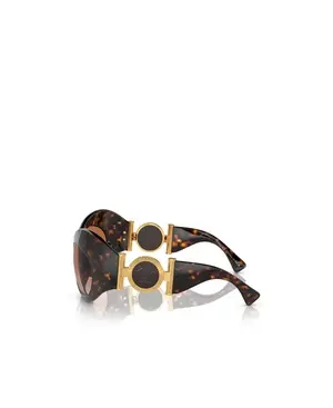 Versace Irregular Frame Sunglasses