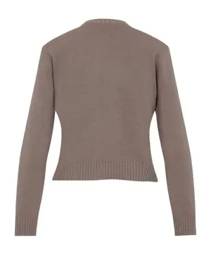 Fabiana Filippi Ribbed Button-front Cardigan