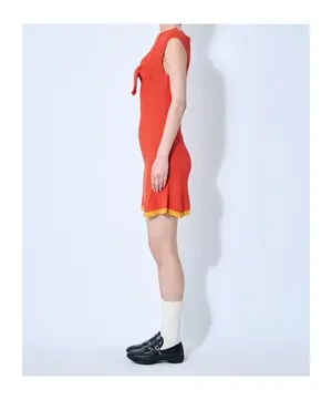 KIKO KOSTADINOV Vecto Knit Shift Dress
