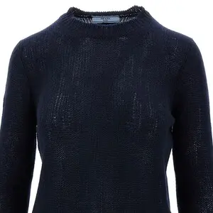 Prada Crewneck Knitted Jumper