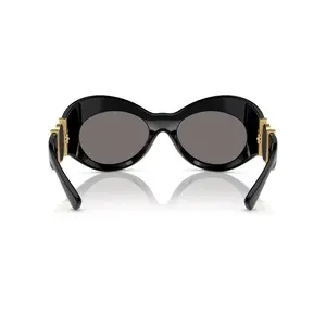 Versace Oval Shield-frame Sunglasses