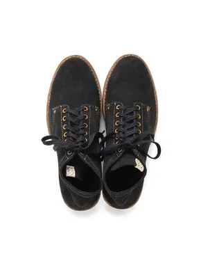 Visvim Round Toe Lace-up Ankle Boots