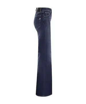 DONDUP Amber Wide-leg Jeans - Black