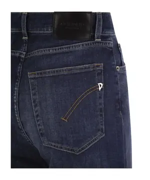 DONDUP Amber Wide-leg Jeans - Black