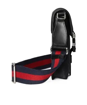 Gucci Monogrammed Buckle Detailed Clutch Bag