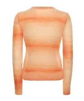 Missoni Gradient Crew Neck Knitted Sweater - Nude