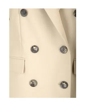 Isabel Marant Étoile Double Breasted Tailored Blazer - Nude