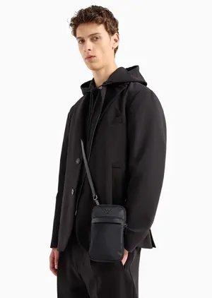 Emporio Armani Logo-plaque Zipped Phone Holder