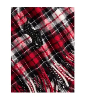 Ralph Lauren Polo Checked Fringed-edge Scarf