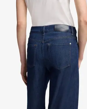 7 For All Mankind High-waisted Wide-leg Jeans - Blue