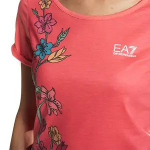EA7 Floral Pattern T-shirt