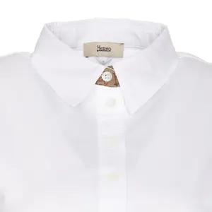Herno Logo-tape Short-sleeved Polo Top - White