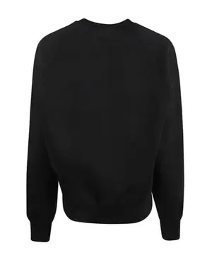 AMI Paris Crew Neck Sweatshirt With Embroidered Logo