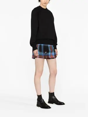 AMI Paris Crew Neck Sweatshirt With Embroidered Logo