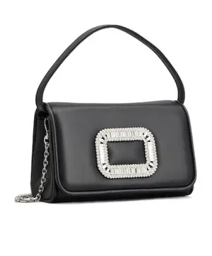 ROGER VIVIER Embellished Foldover Top Tote Bag