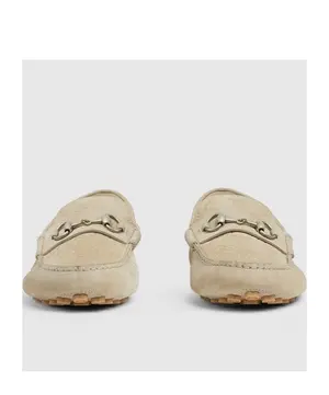 Gucci Horsebit Monogrammed Loafers