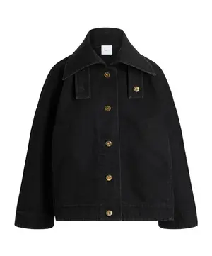 PATOU Volume Collared Button-up Parka