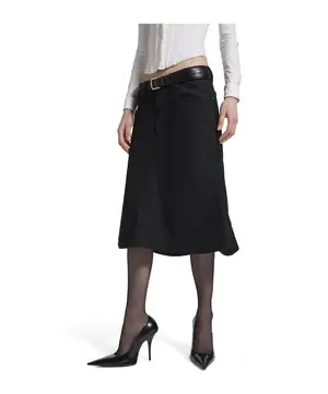 Balenciaga Godet Midi Skirt