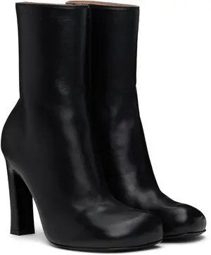 Bottega Veneta Nico Ankle Boots - Black