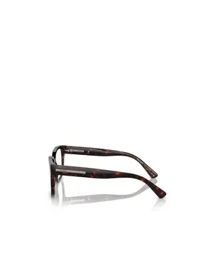Prada Square Frame Glasses - Black