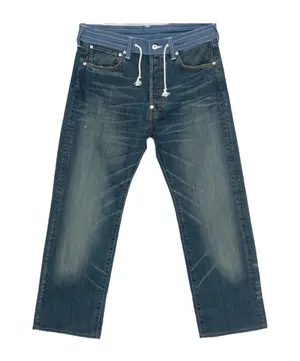 Junya Watanabe X Levi's Drawstring Distressed Jeans