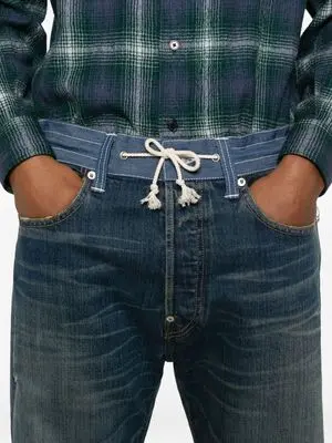 Junya Watanabe X Levi's Drawstring Distressed Jeans