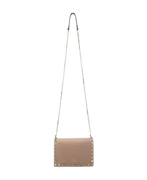 Valentino Garavani Rockstud Foldover Top Crossbody Bag